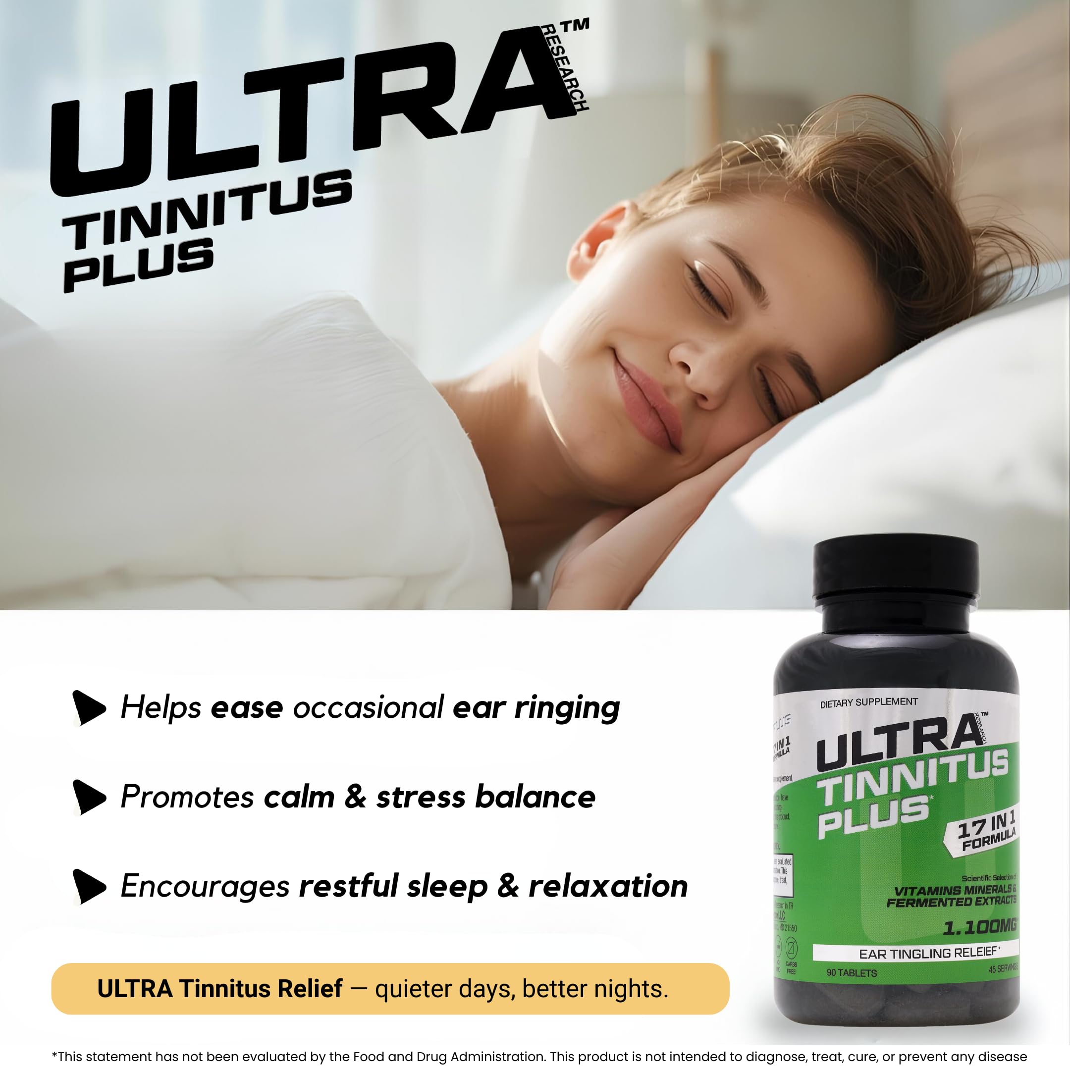 vitamins for managing tinnitus symptoms