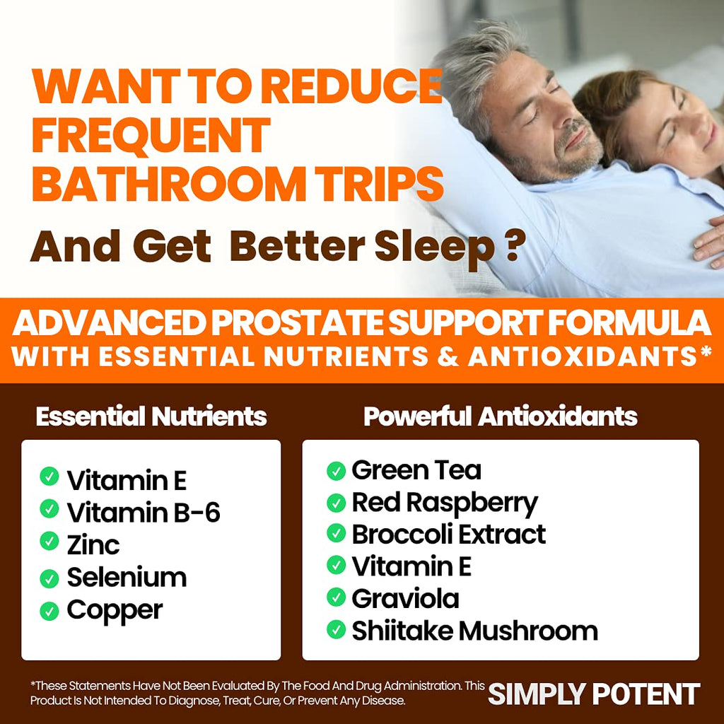 vitamins for men's prostate wellness