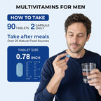 Vitamins for men's vitality and strength