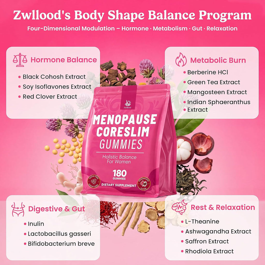 Vitamins for menopause health
