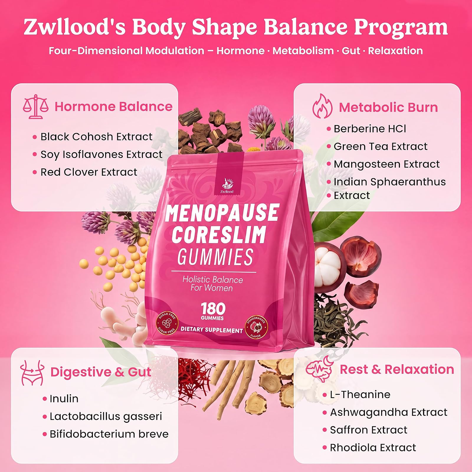 Vitamins for menopause health