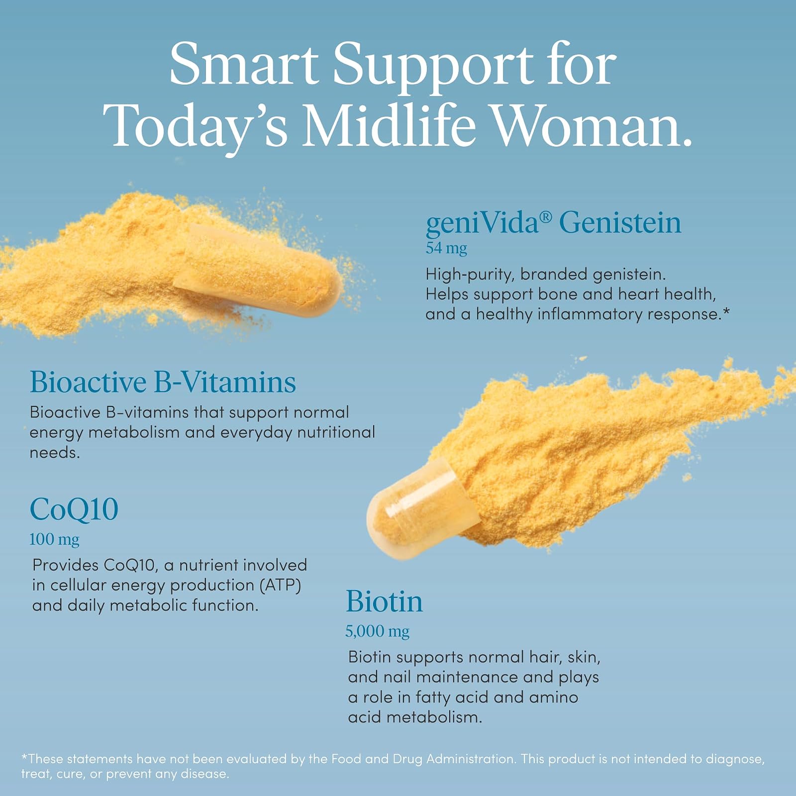 Vitamins for menopause symptom management