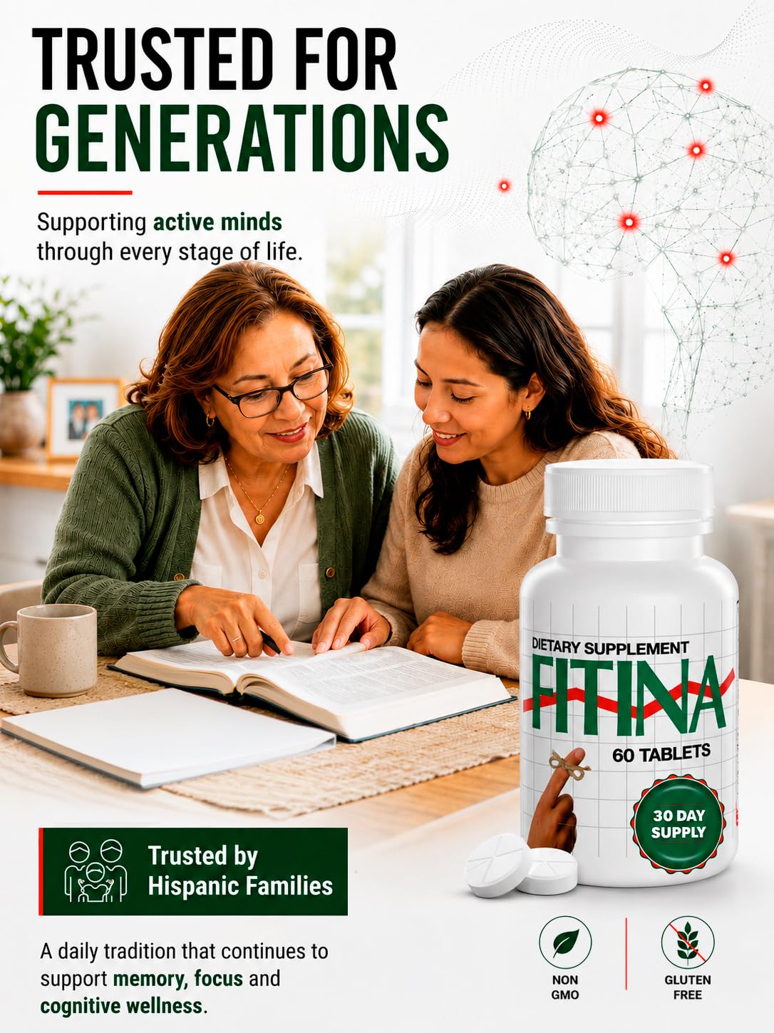 Vitamins for mental clarity and health