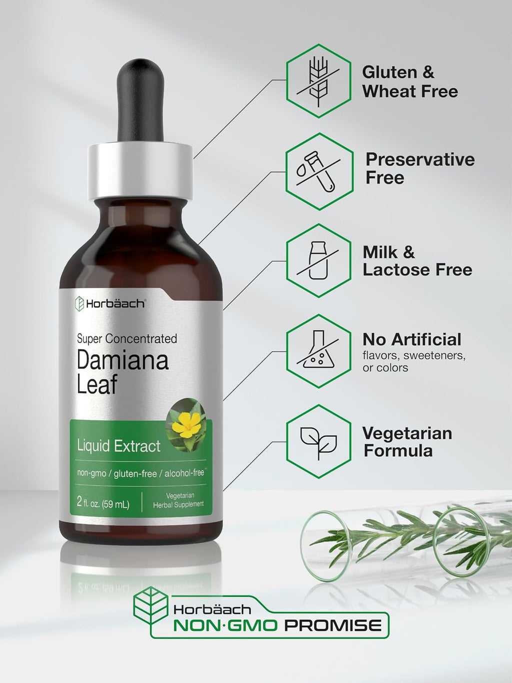 Vitamins for mood support Damiana