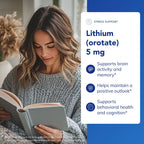 Vitamins for mood support Lithium Orotate