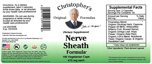 Vitamins for nerve function