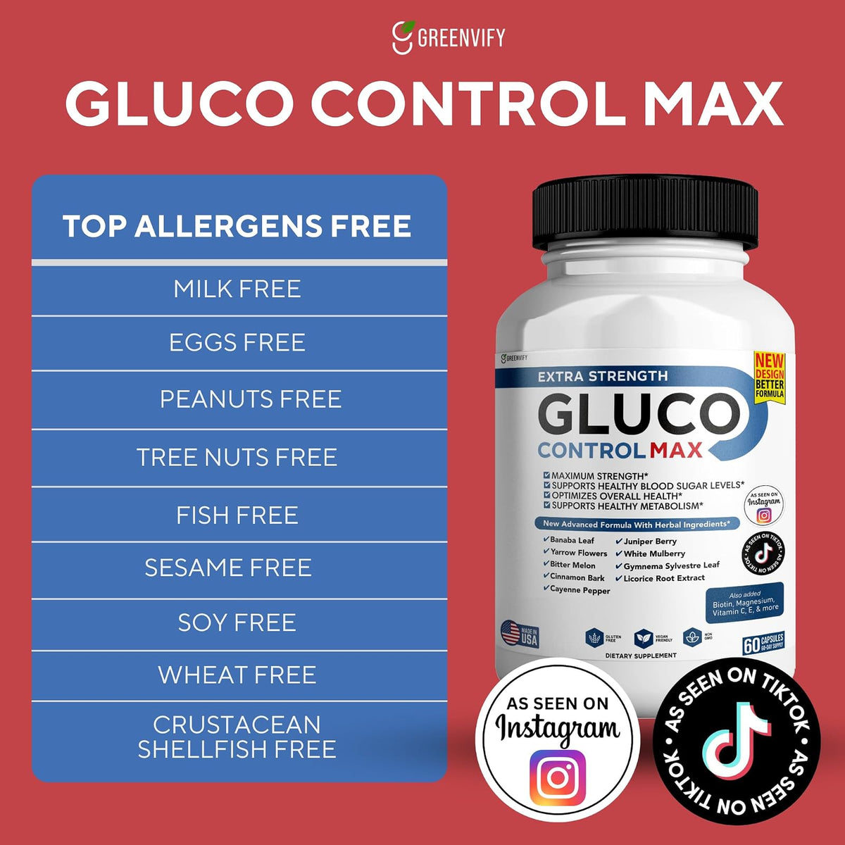 Vitamins for optimal glucose management