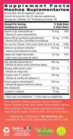 Vitamins for optimal prostate function