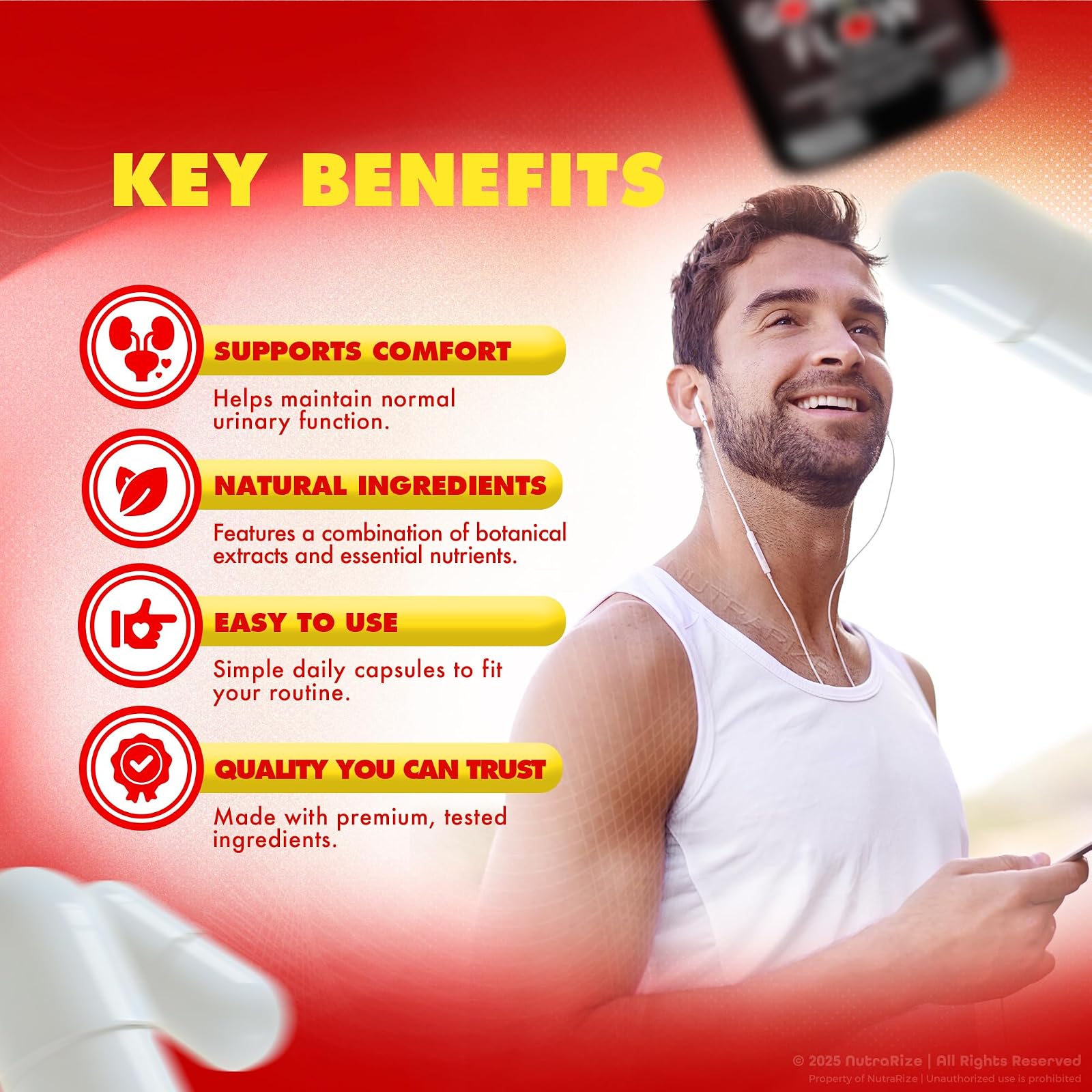Vitamins for overall health and wellness