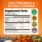 Vitamins for overall vitality and energy
