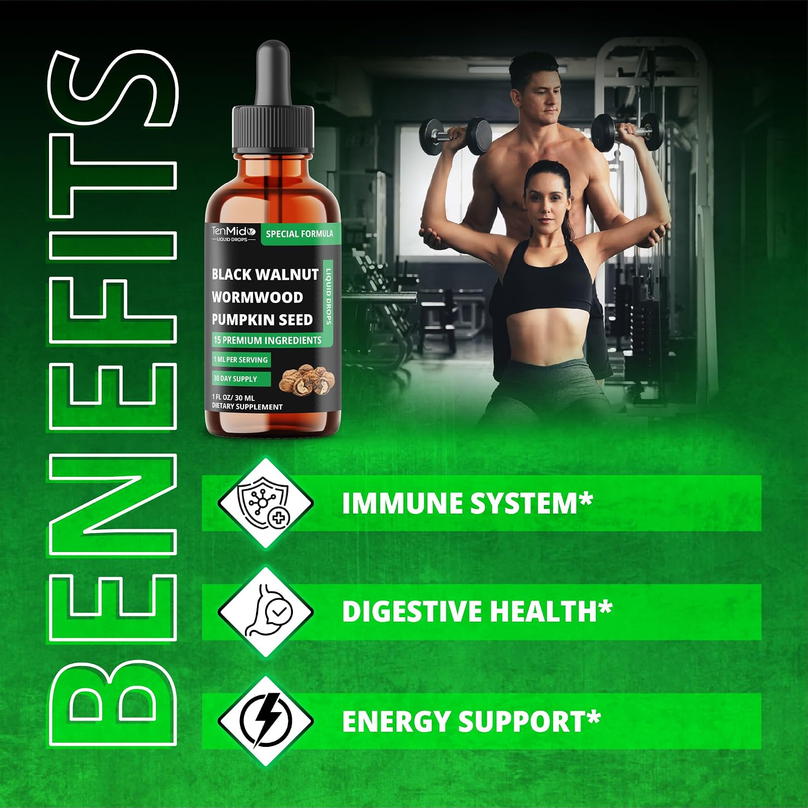 Vitamins for overall wellness and vitality