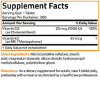 Vitamins for overall wellness support