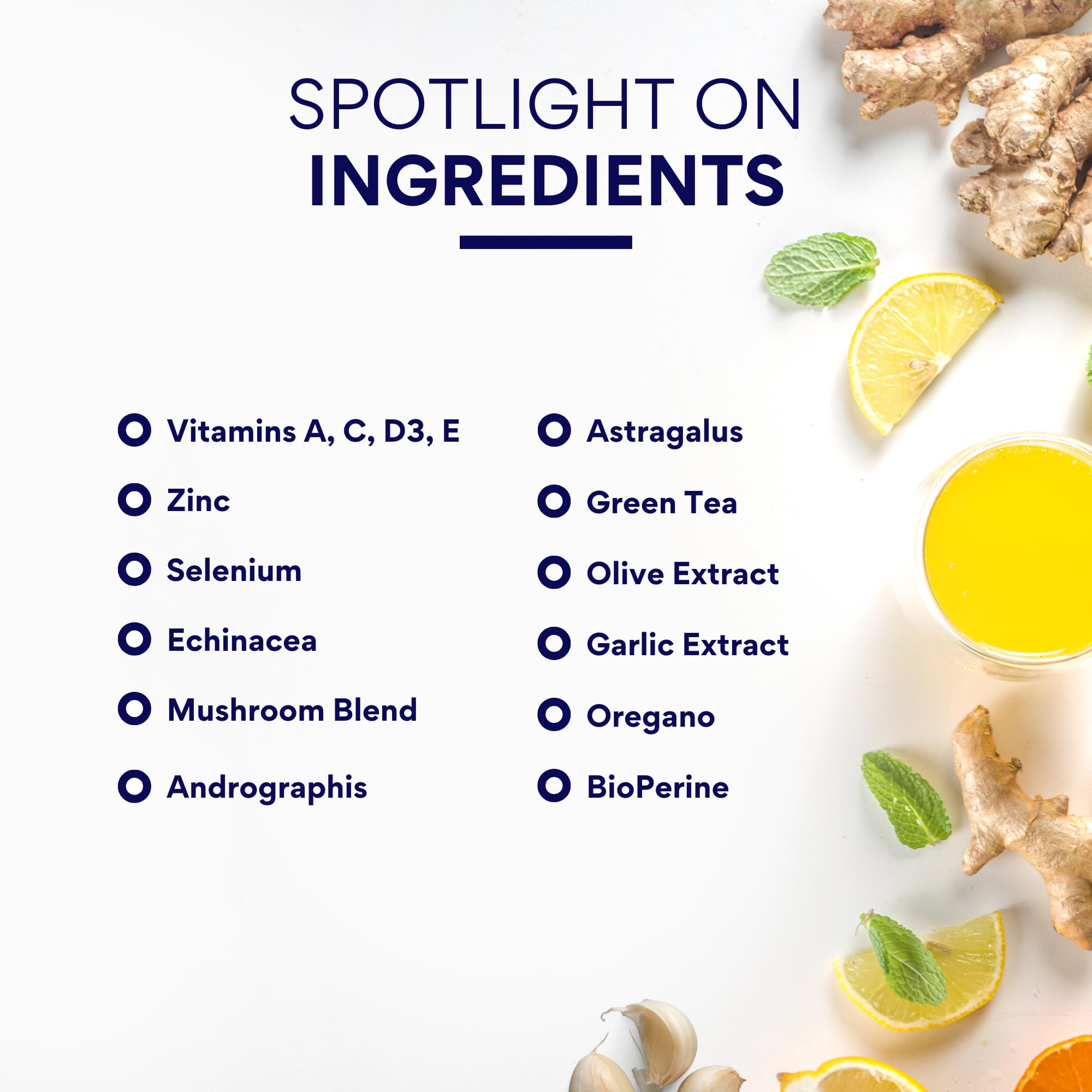 Vitamins for overall wellness