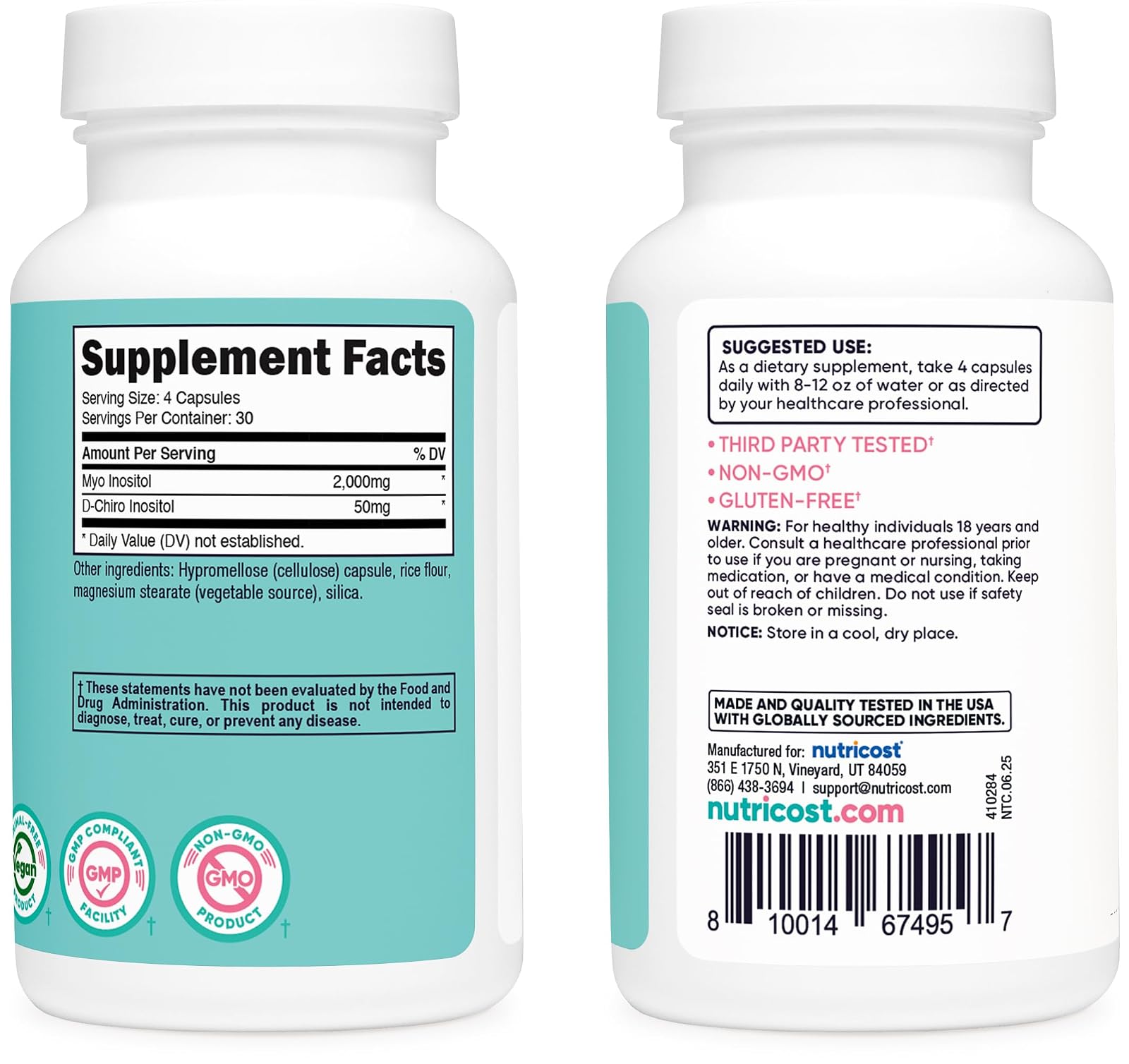 Vitamins for PCOS support