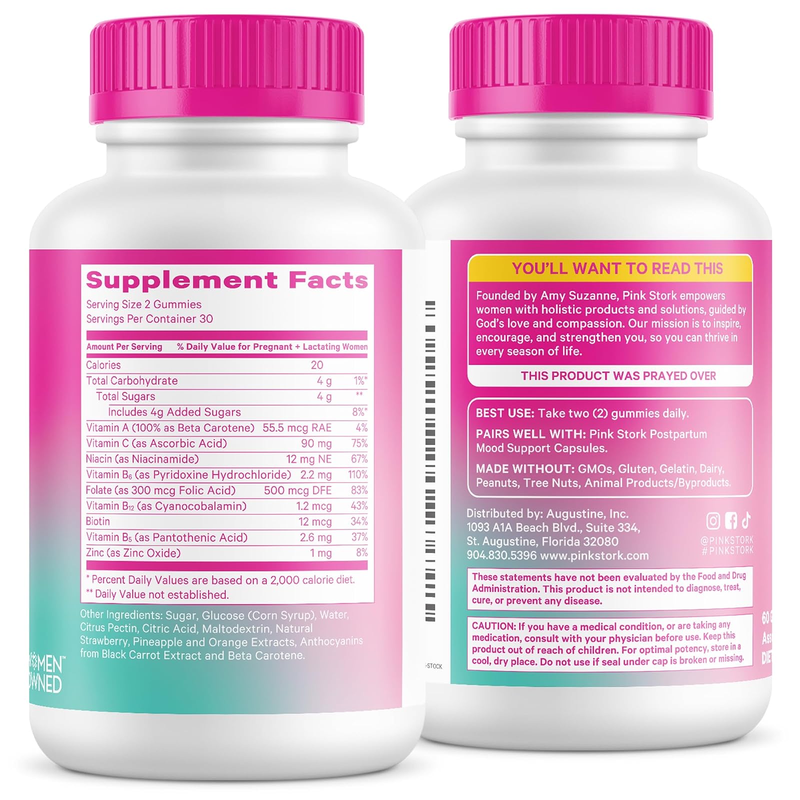 Vitamins for postpartum recovery