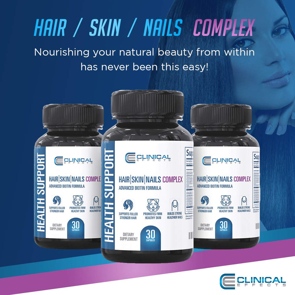Vitamins for radiant skin and hair