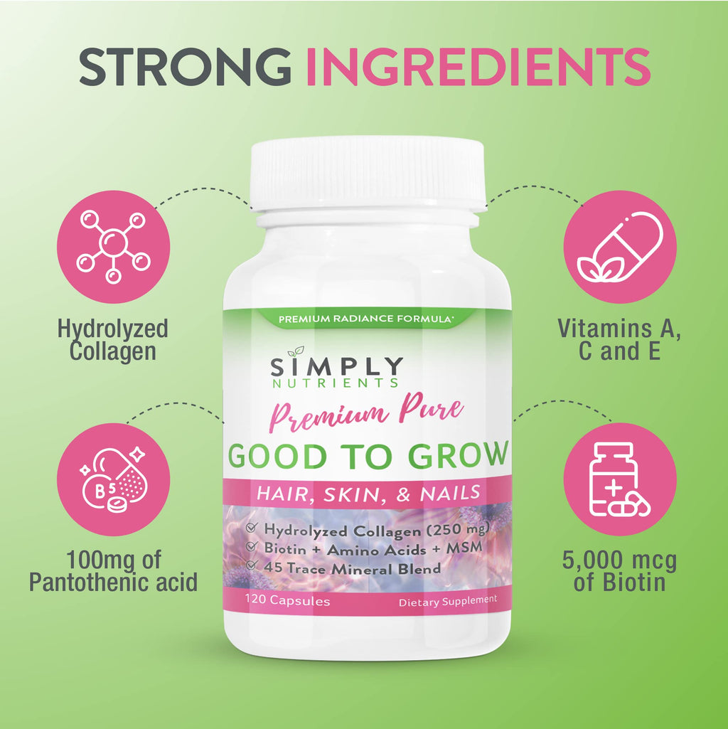 vitamins for radiant skin and nails