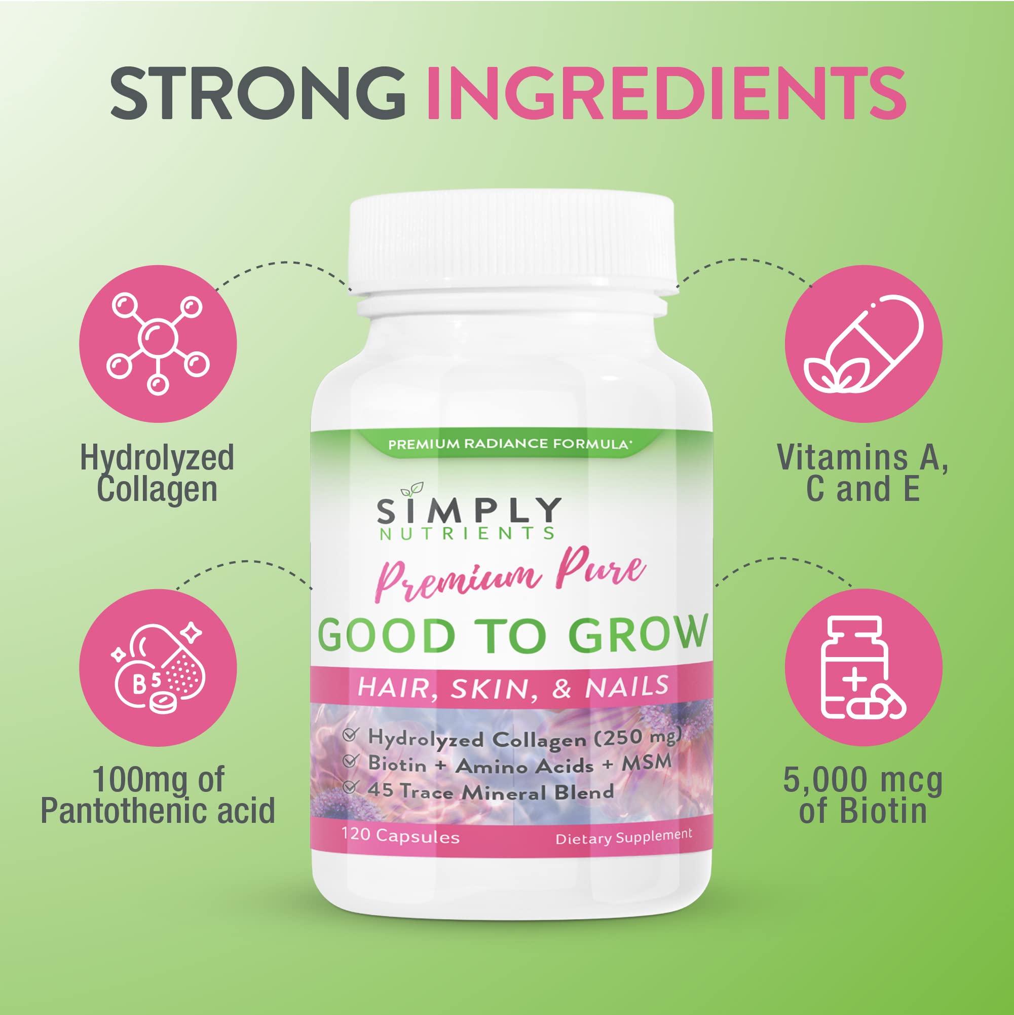vitamins for radiant skin and nails