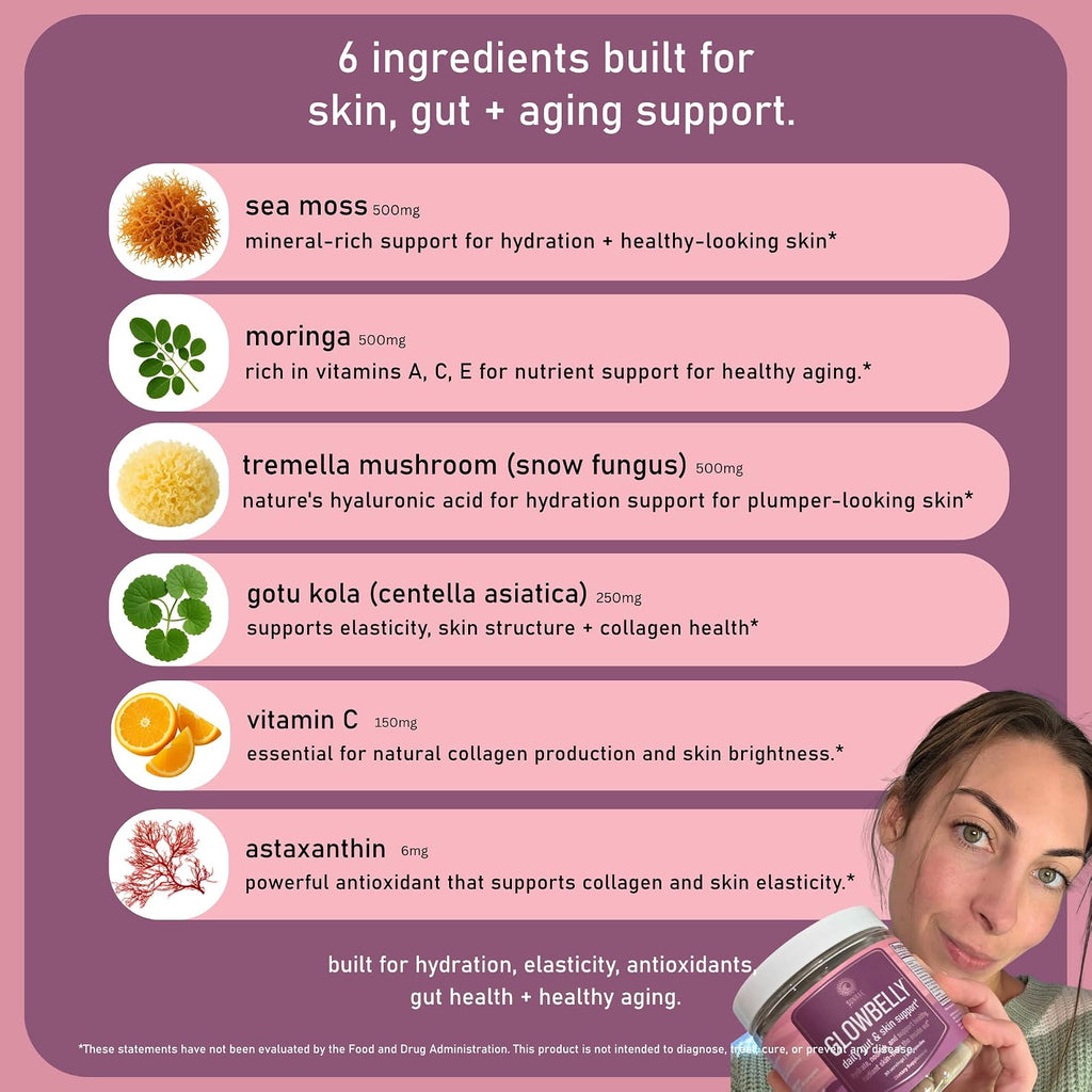 Vitamins for radiant skin glow