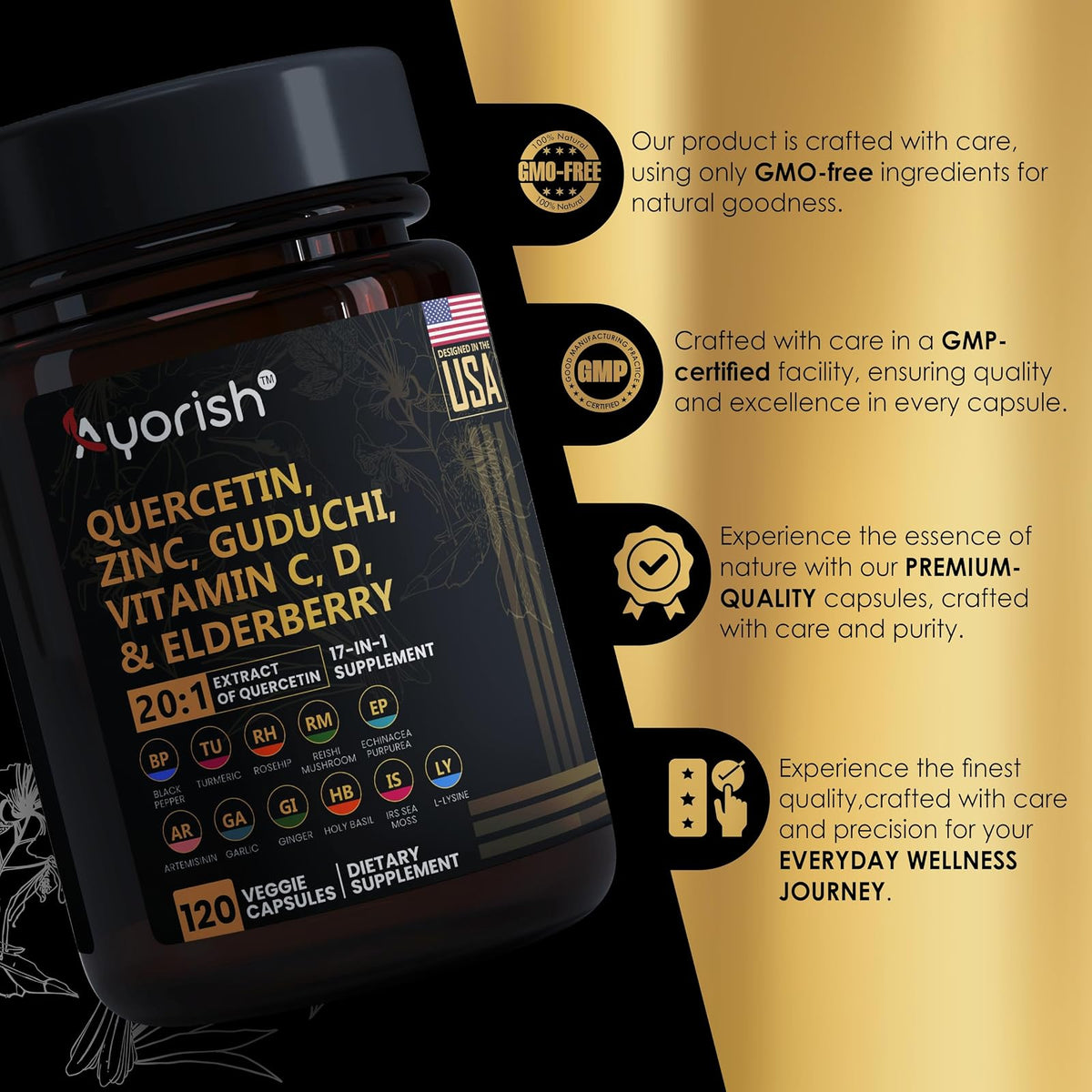 Vitamins for seasonal allergy relief