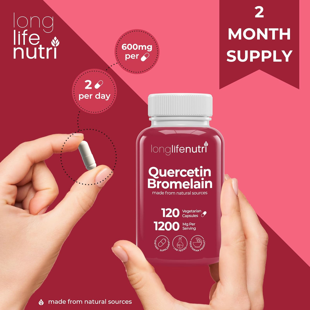 Vitamins for seasonal allergy relief