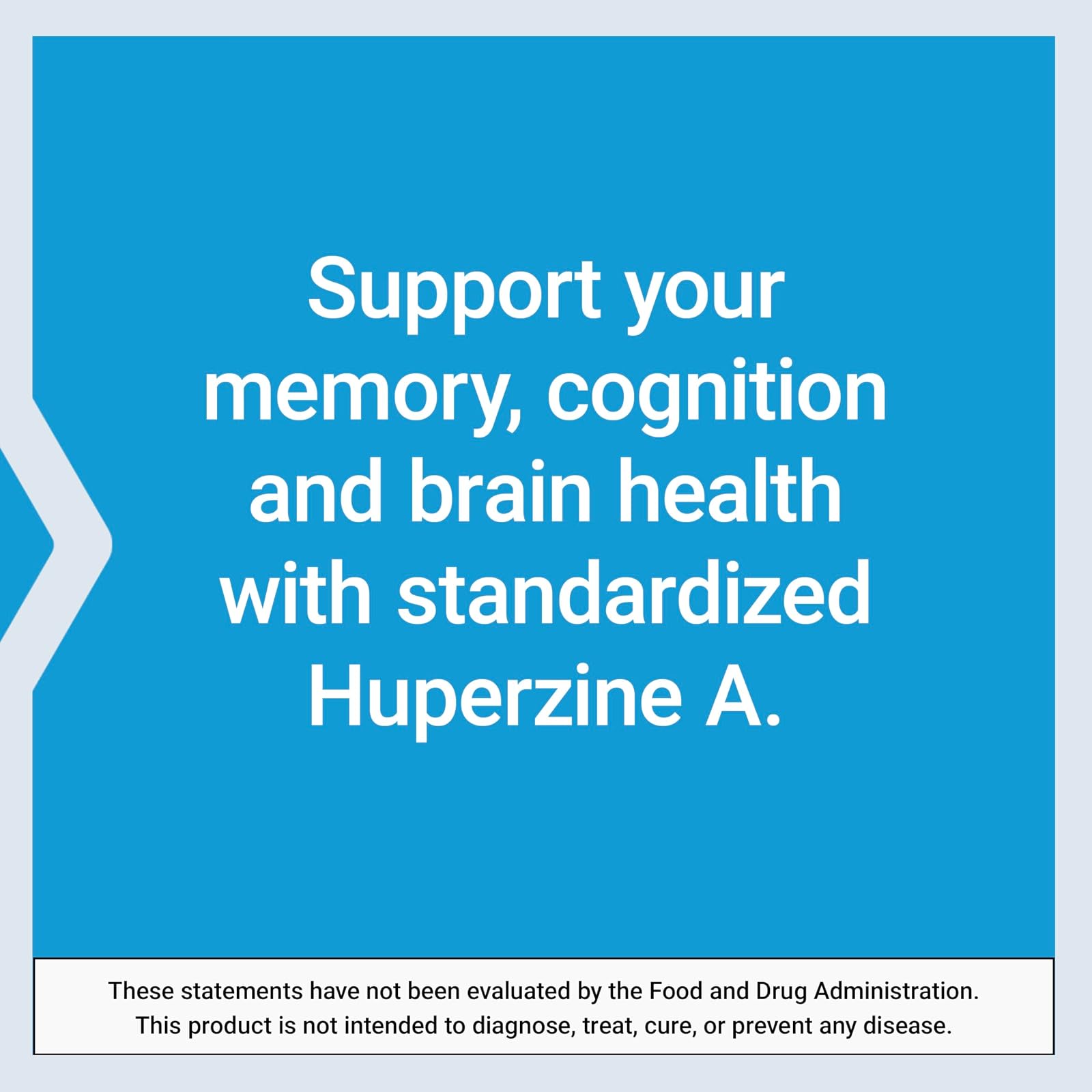 Vitamins for seniors with Huperzine A