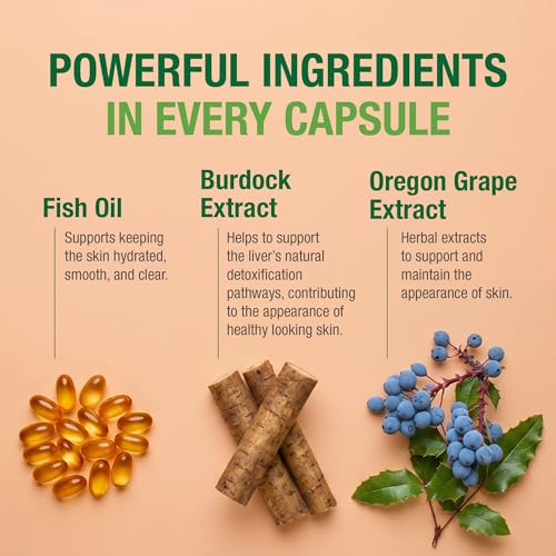 Vitamins for skin clarity and vitality