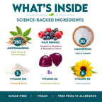 Vitamins for stress relief and balance