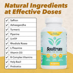 Vitamins for stress relief and balance