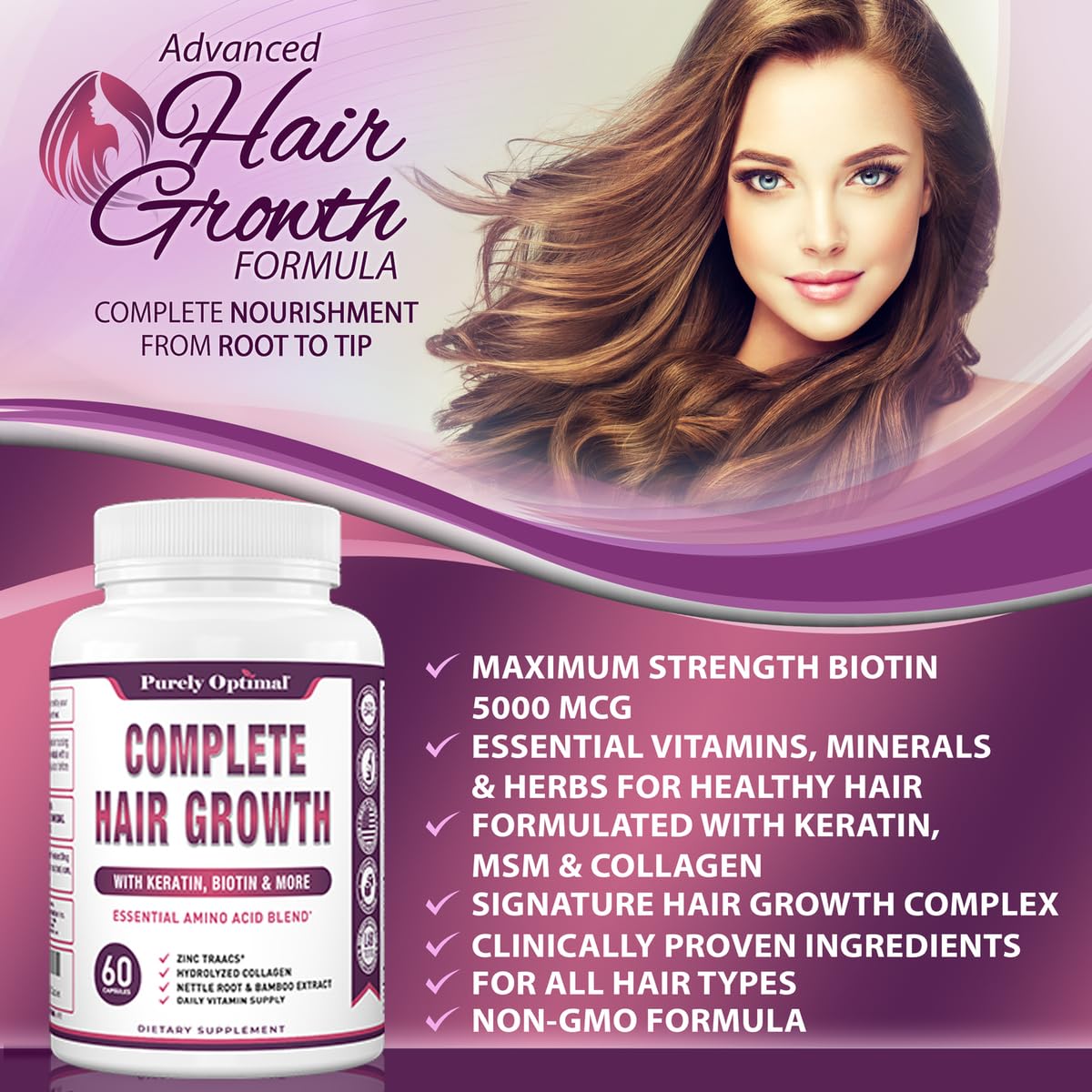 vitamins for stronger, thicker hair