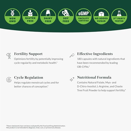 vitamins for supporting female fertility