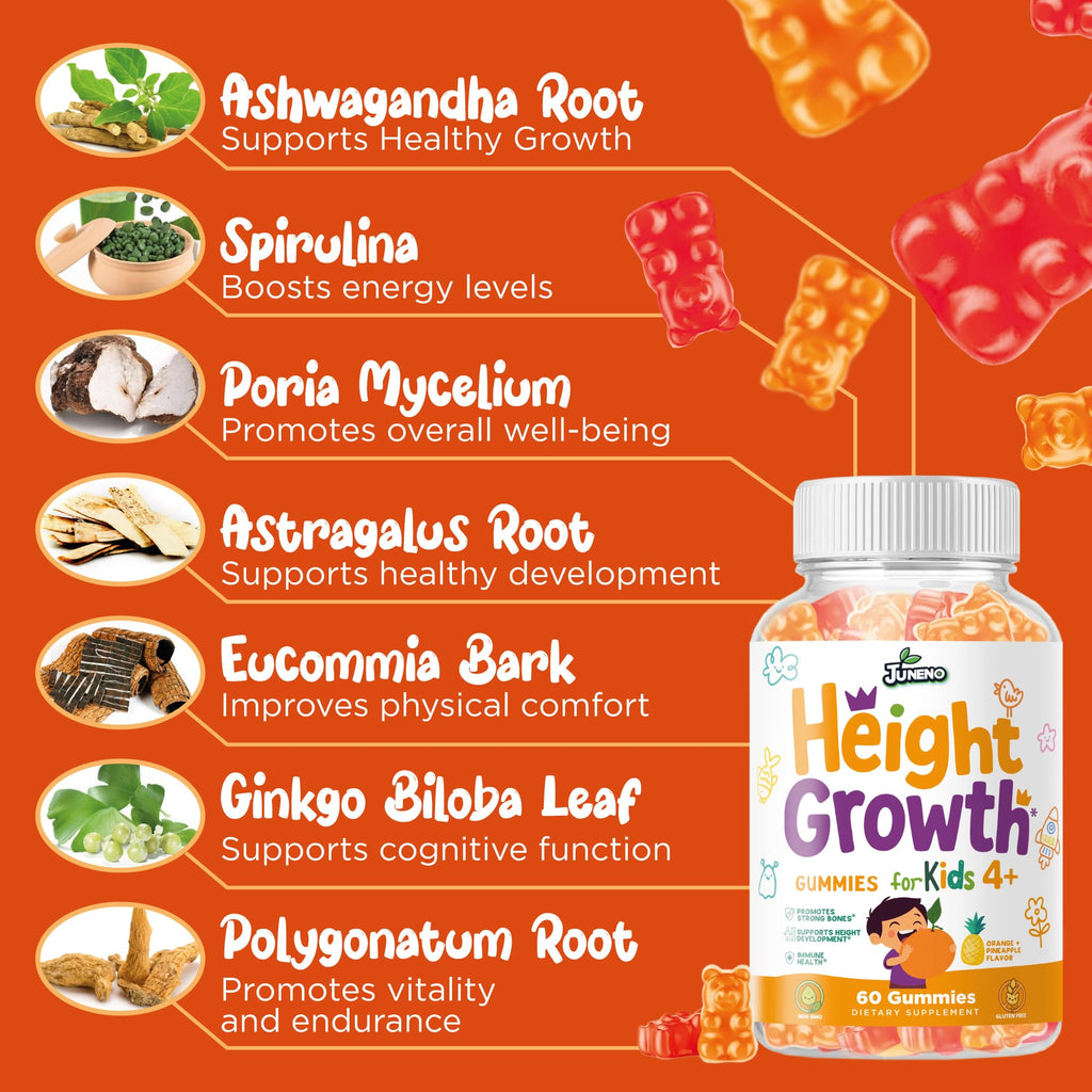 vitamins for taller growth in youth