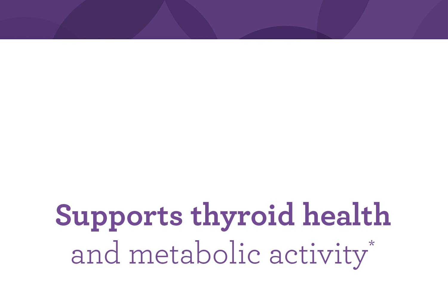 Vitamins for thyroid health support