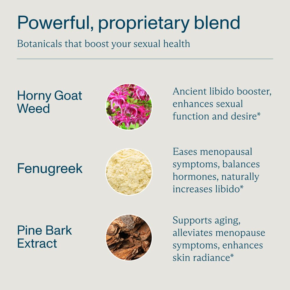 Vitamins for women's sexual health