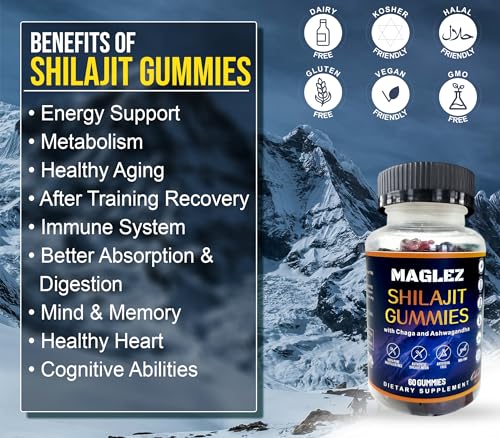 Vitamins in Shilajit gummies