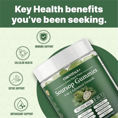 Vitamins in tasty soursop gummy form