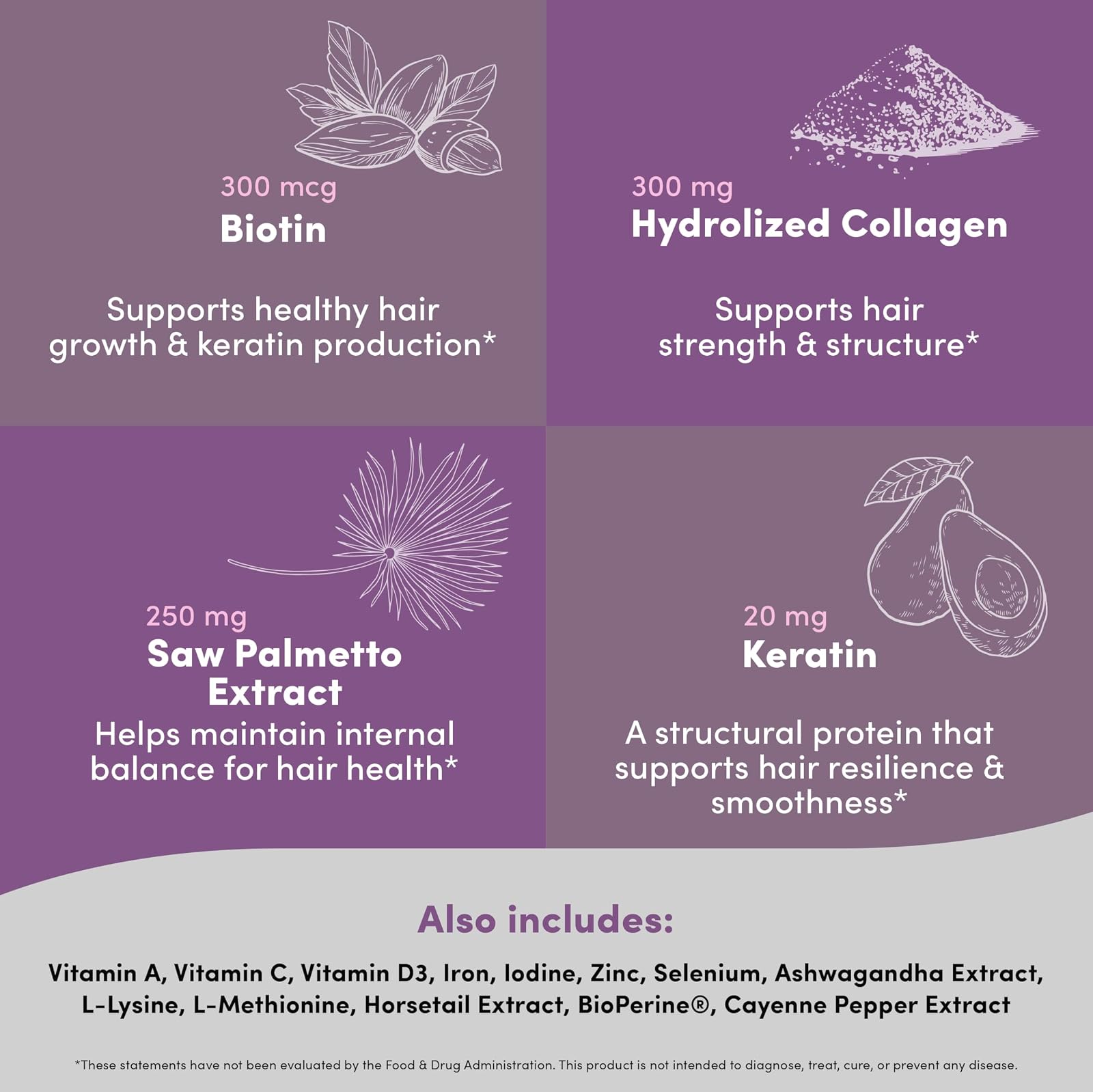 Vitamins to boost hair strength