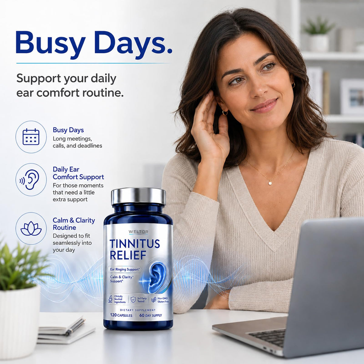 Vitamins to reduce ear ringing