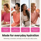 Vitamins with electrolytes for hydration