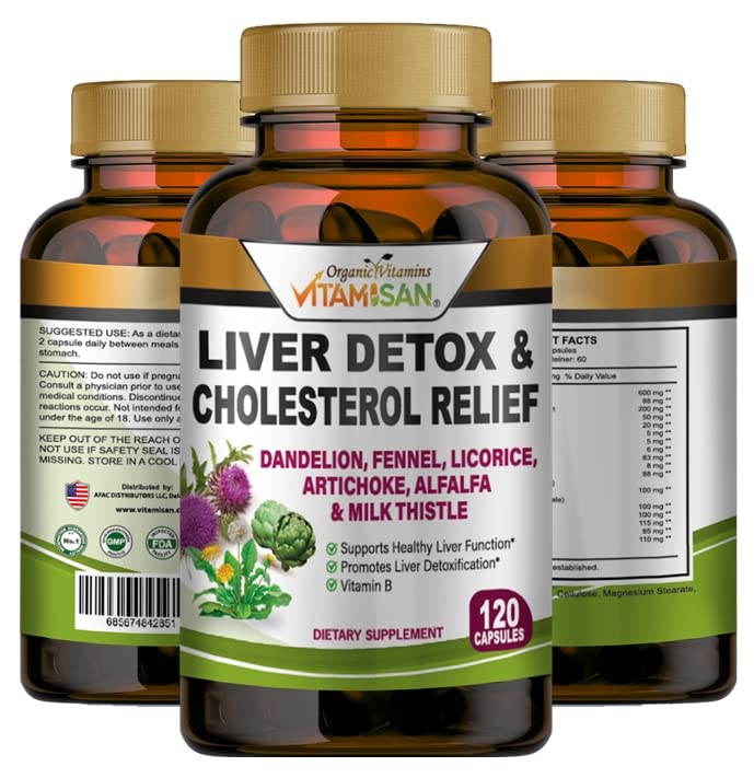 Vitamisan liver cleanse milk thistle