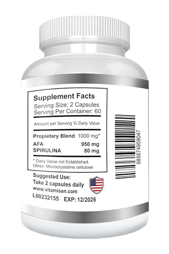VITAMISAN spirulina for energy boost
