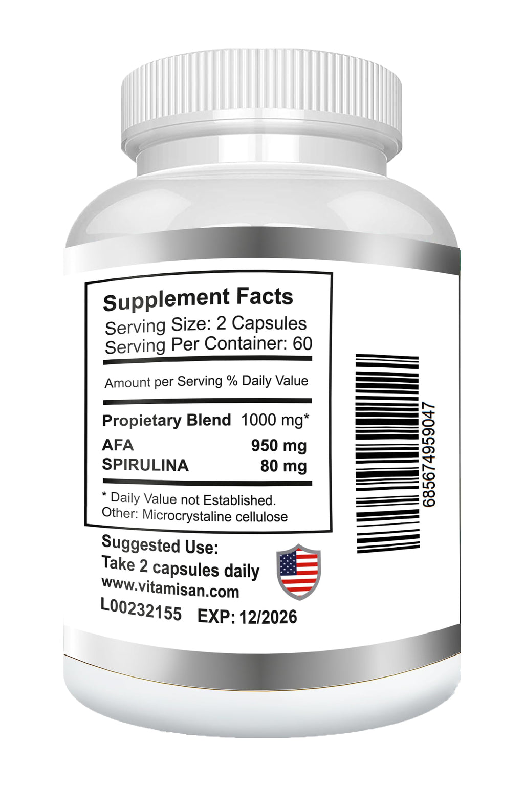 VITAMISAN spirulina protein source