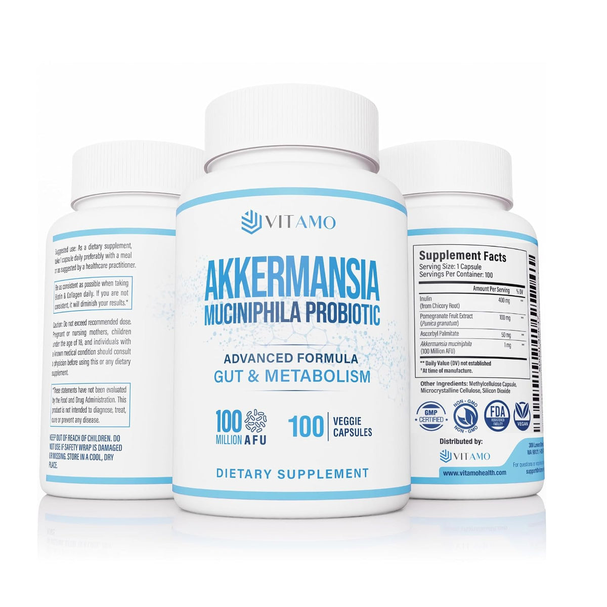 Vitamo Akkermansia Muciniphila capsules