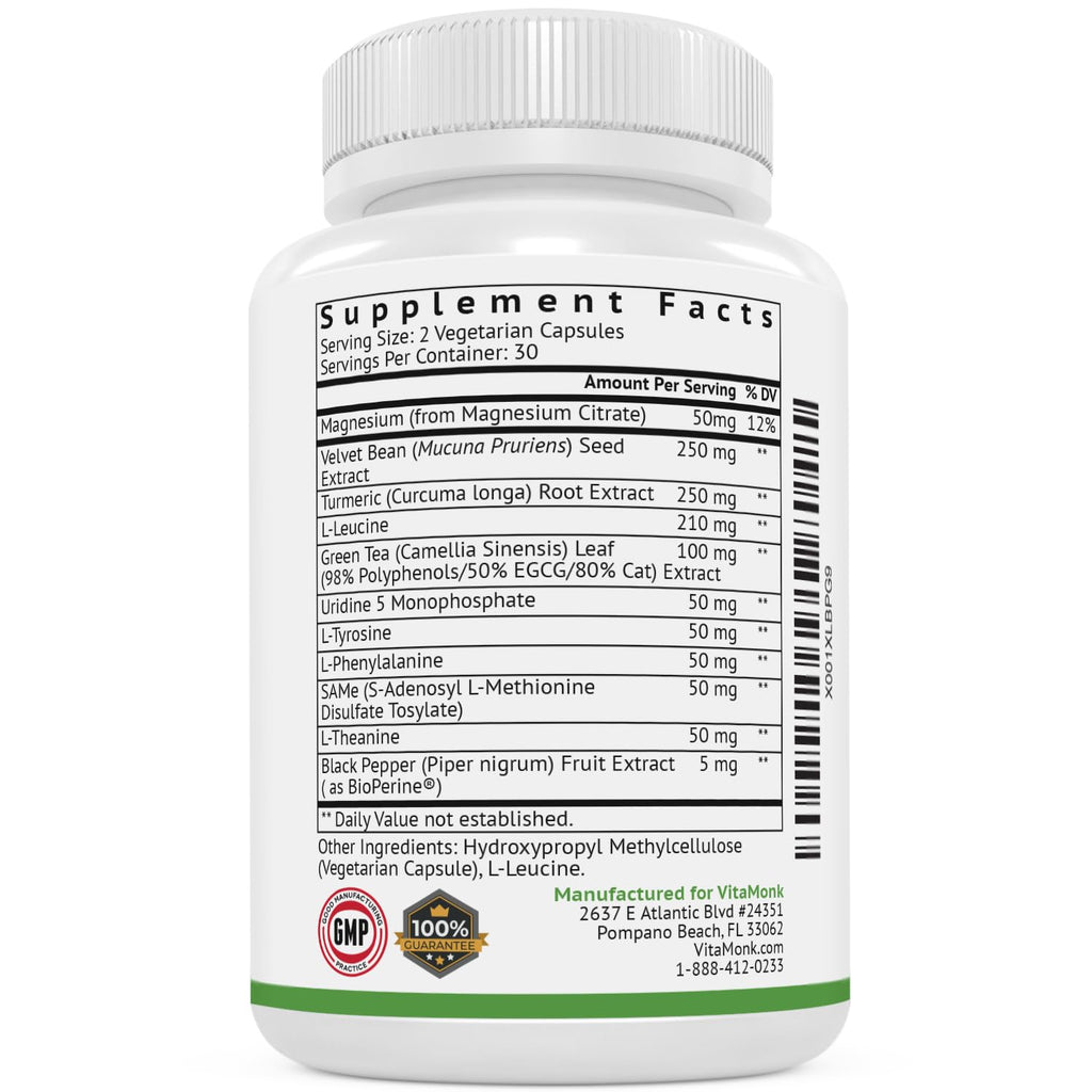 VitaMonk capsules for stress relief