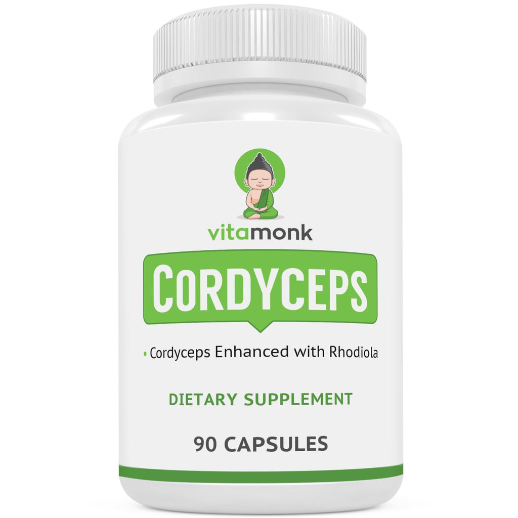 VitaMonk Cordyceps mushroom capsules