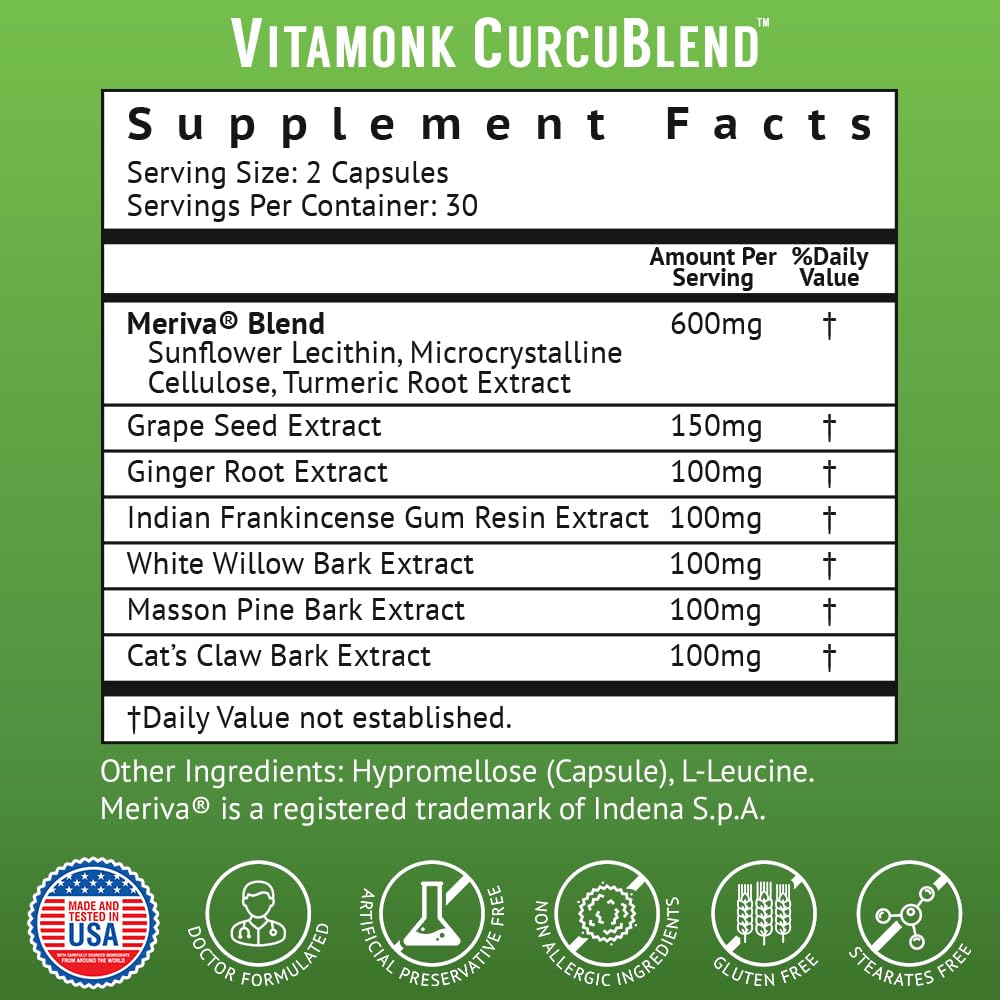 VitaMonk herbal supplement for vitality