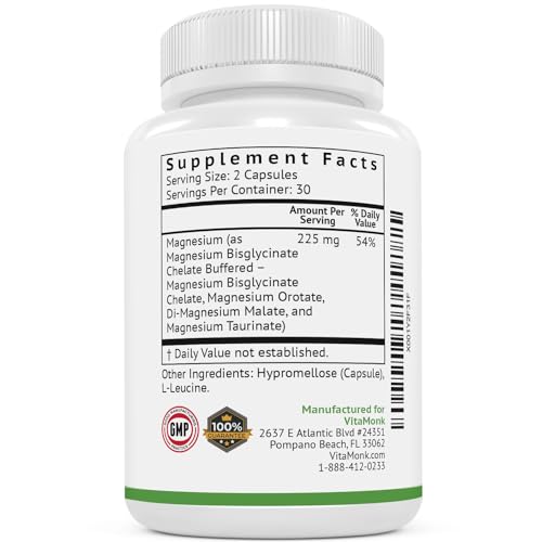 VitaMonk magnesium for optimal absorption