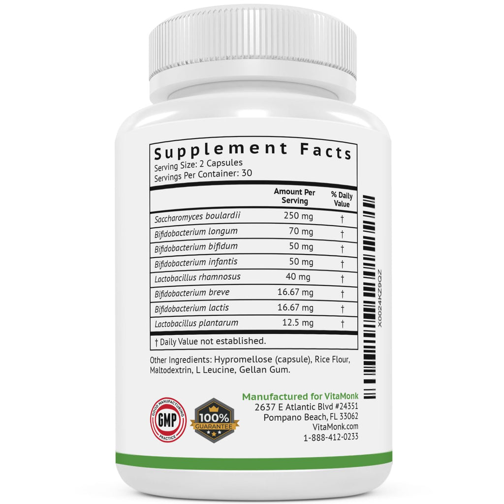 VitaMonk probiotics for balanced digestion
