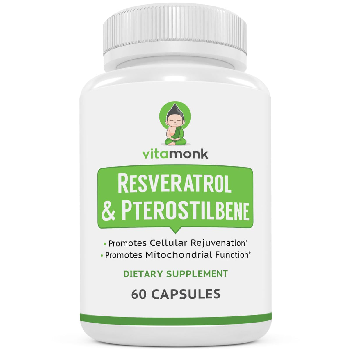 VitaMonk Trans Resveratrol 500 mg capsules