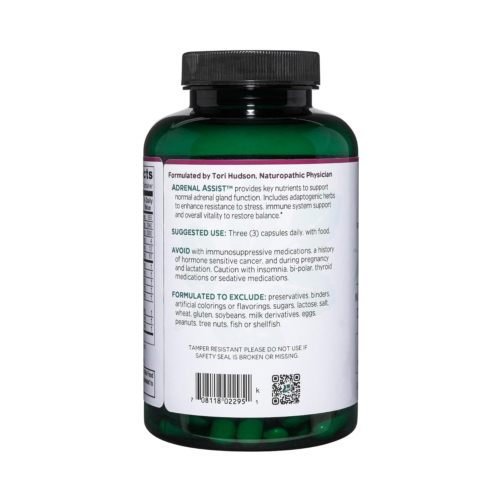 Vitanica adrenal support with ashwagandha